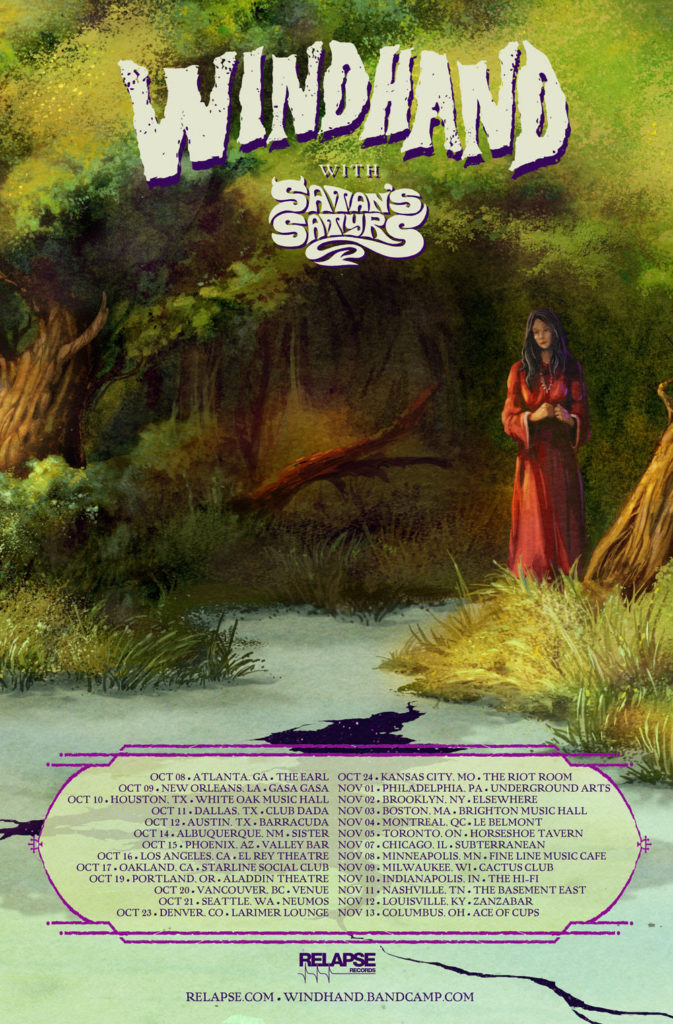 Windhand : Tournée Eternal Return - Le Canal Auditif