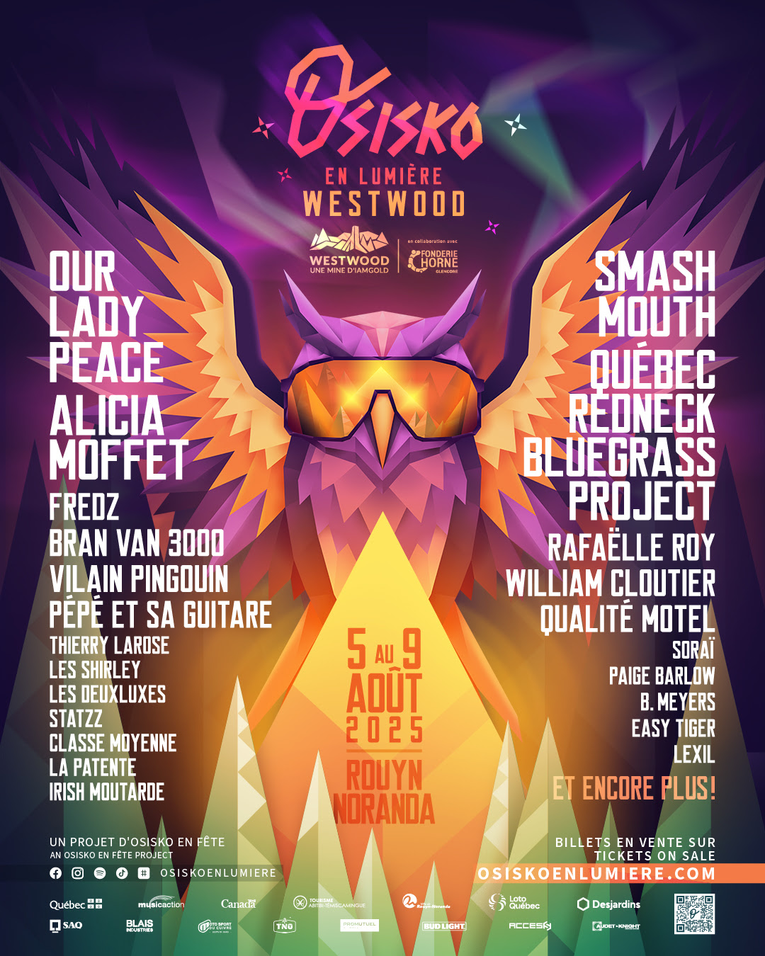 Le festival Osisko en lumière dévoile la programmation de l'édition ...