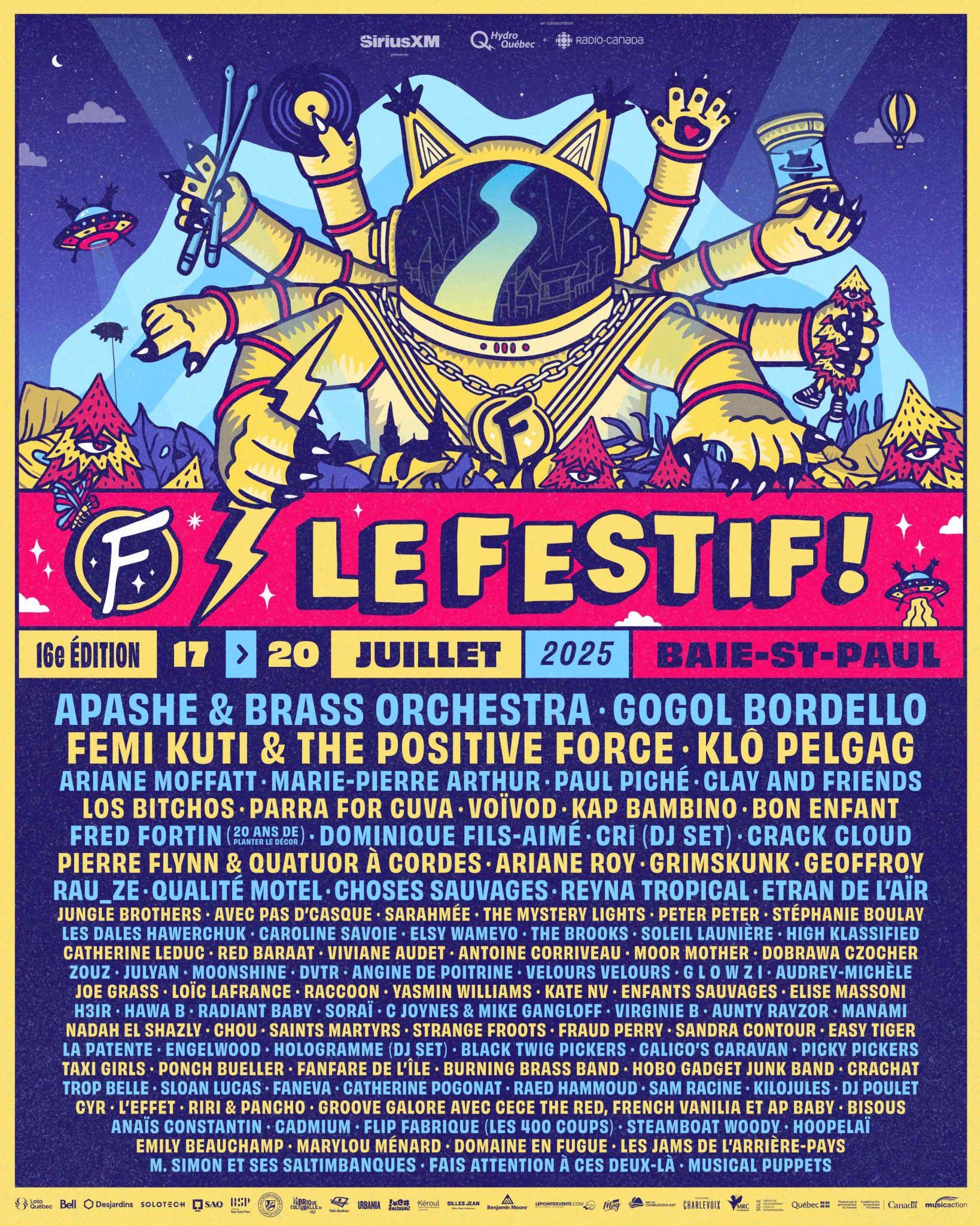 Le Festif! de Baie-Saint-Paul dévoile sa programmation 2025 - Le Canal Auditif