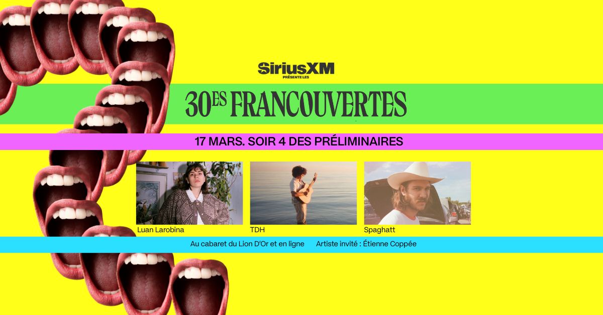 Francouvertes 2026 | Dans le casque d'écoute de Luan Larobina, TDH et ...